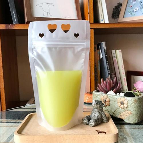 Custom Plastic Drink Pouch With Straw And Funnel, High Quality Custom ...