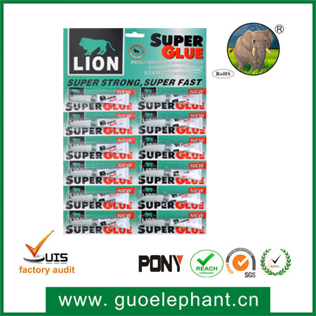 Super Glue In Plastic Bottle , Power Glue 12pcs, High Quality Super ...