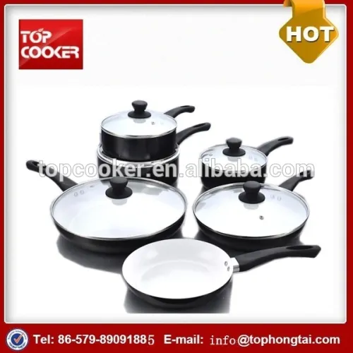 11pcs Aluminum Press Thomas Rosenthal Non-stick Cookware, High Quality ...
