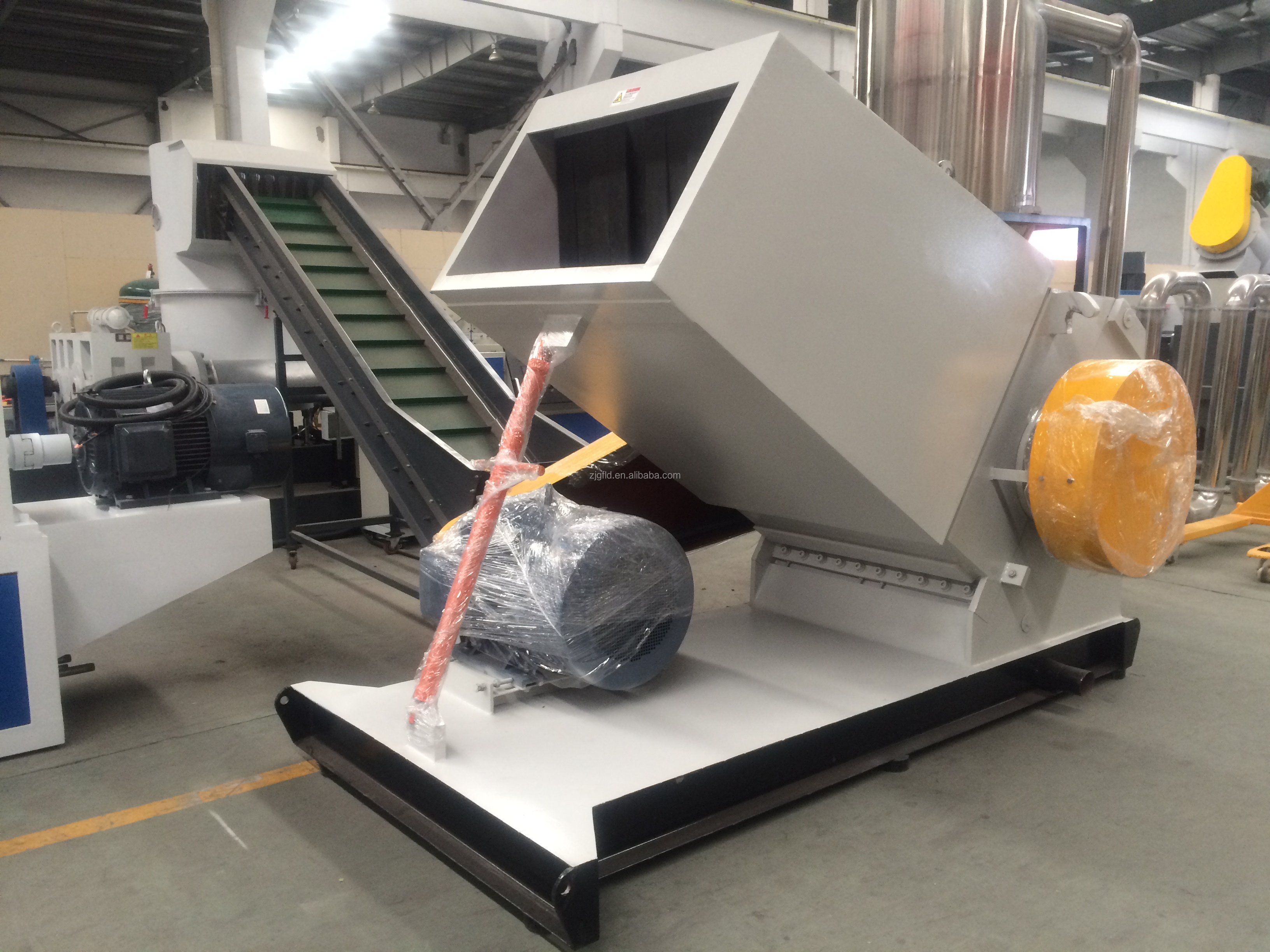 Pp Pe Pvc Ppr Plastic Pipe Crusher / Plastic Crushing Machine, High ...