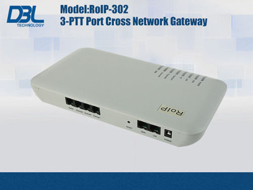 3 Channel Radio Over Ip Gateway Cross-network , Radio Repeater Gateway ...