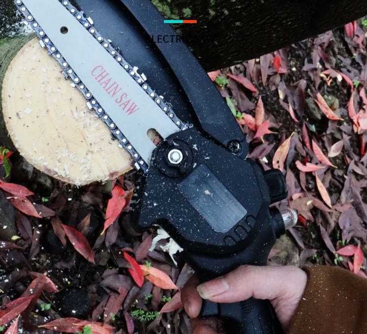 6-inch Mini Chainsaw One-hand Cordless Portable Battery Operated Chain ...