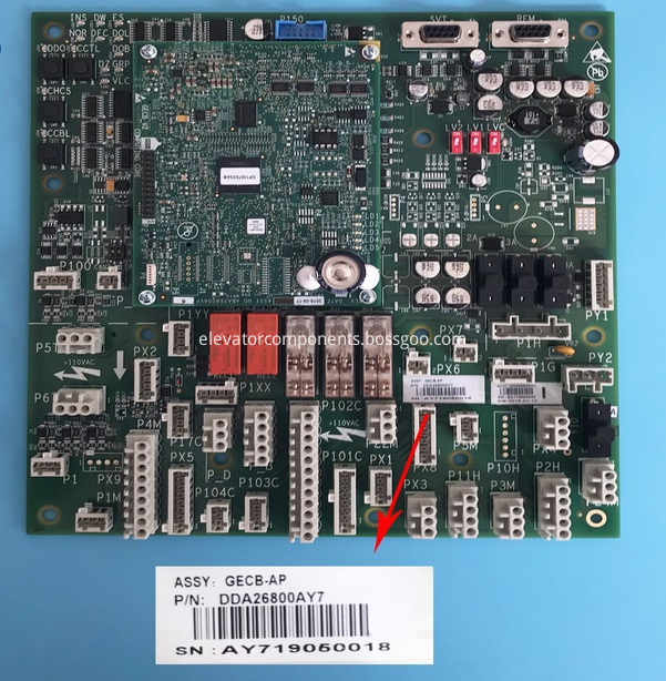 Dda26800ay7 Otis 엘리베이터 Gecb-ap 메인 보드, Bossgoo.com의 고품질 Dda26800ay7 Otis 엘리베이터 Gecb-ap 메인 보드