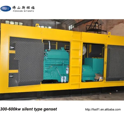 450kw 562.5kva Big Power Silent Diesel Generator With Cummins Engine ...