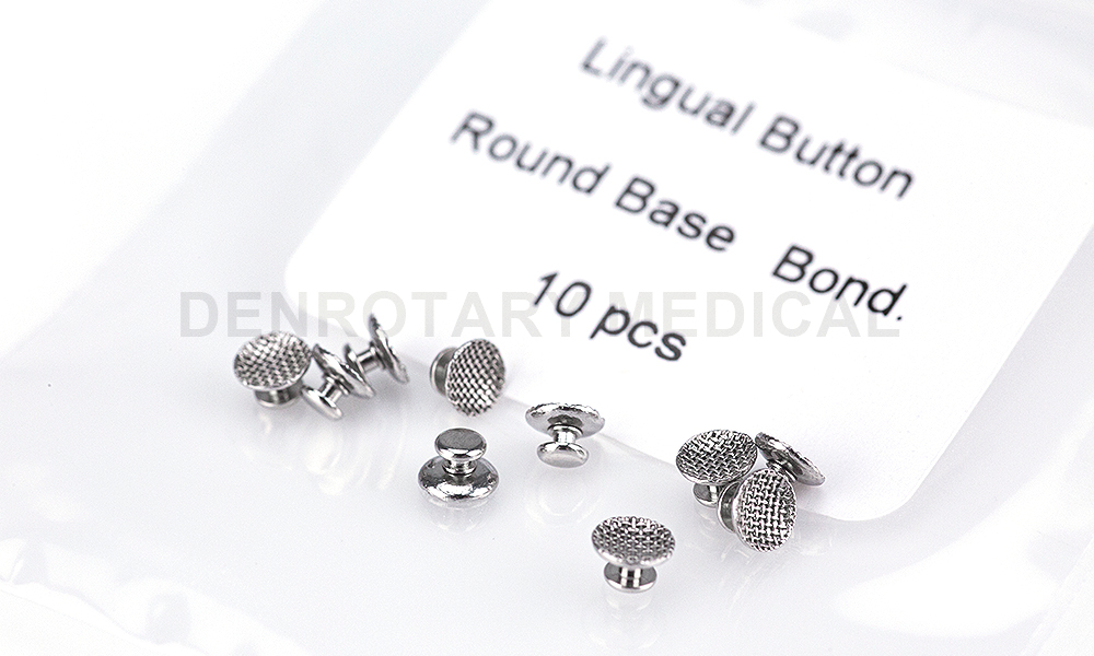 High-quality Denrotary Lingual Button For Orthodontic Applications ...