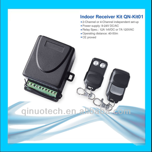 Qn-kit01 433mhz Fixed Code Garage Door Wireless Micro Transmitter And ...