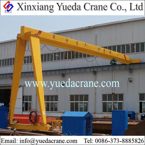 Single Beam 15 Ton Half Gantry Crane, High Quality Single Beam 15 Ton ...