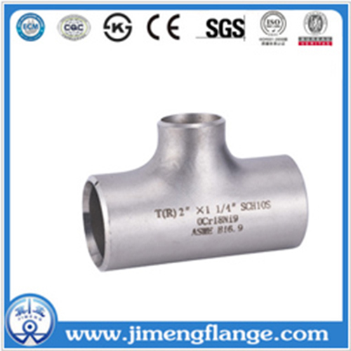 Asme 16.9 304l Stainless Steel Reducing/equal Tee, High Quality Asme 16 ...