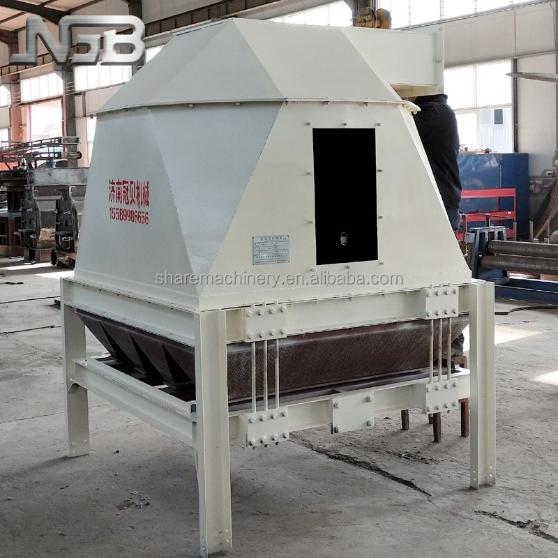 Counter Flow Pellet Cooler For Wood Feed Pellet Machines, High Quality ...