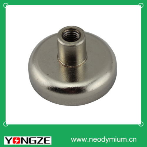 Rare Earth Neodymium Pot Magnet Internal Thread, High Quality Rare ...
