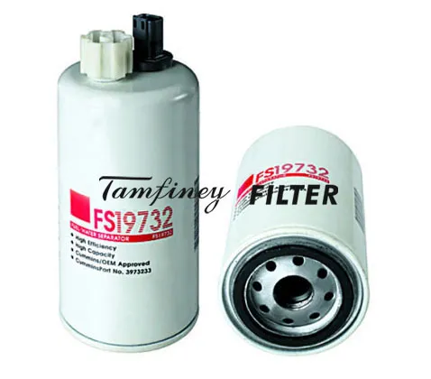 Combustible Filtro Secundario Fs19732, alta calidad Combustible Filtro ...