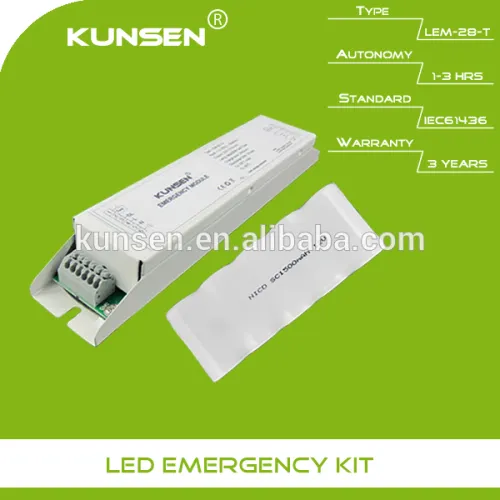 Led Tube Emergency Conversion Kit With 100% Output For 28w Led Tube, High Quality Led Tube ...