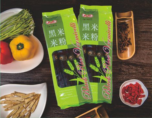 Black Rice Vermicelli Made Of Black Rice, High Quality Black Rice ...