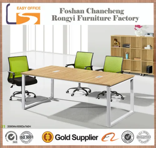 Simple Design Melamine Mdf Meeting Table, High Quality Simple Design ...