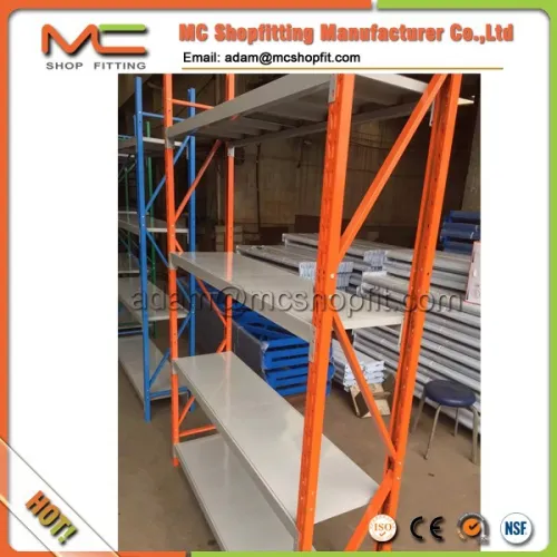 Adjustable Warehouse Bolted Steel Shelving, High Quality Adjustable ...
