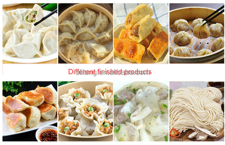 Dumpling And Wonton Skin Making Machine, High Quality Dumpling And ...