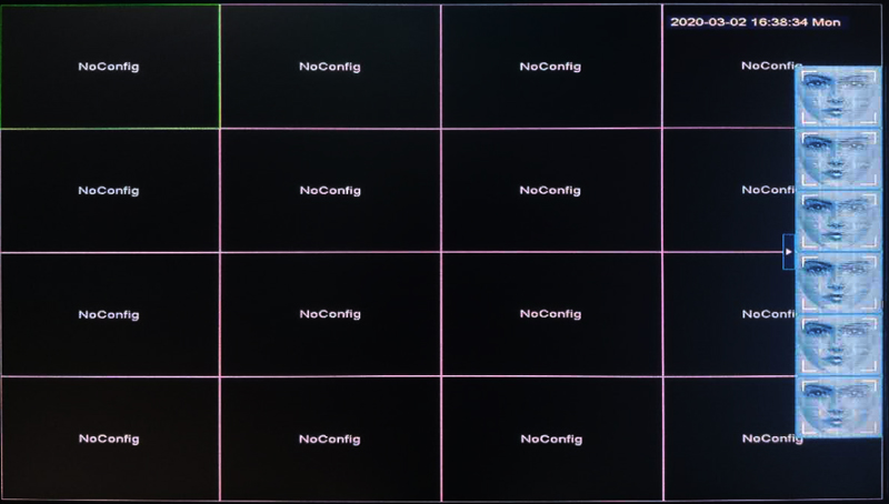 Remote Control Face Detection 12v 3a Hi3536d Xmeye H.265+ 5mp 16ch 16 ...