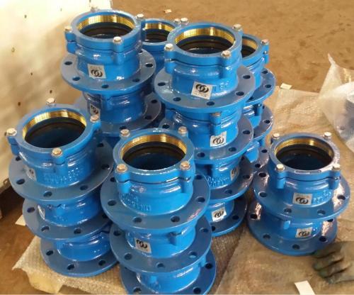 Pe Ductile Iron Restraint Flange Adaptors, High Quality Pe Ductile Iron ...