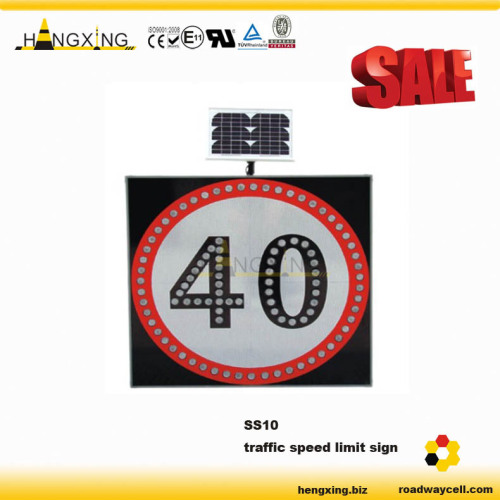 Ss10 Warning Flashing Led Solar Speed Signs, High Quality Ss10 Warning ...