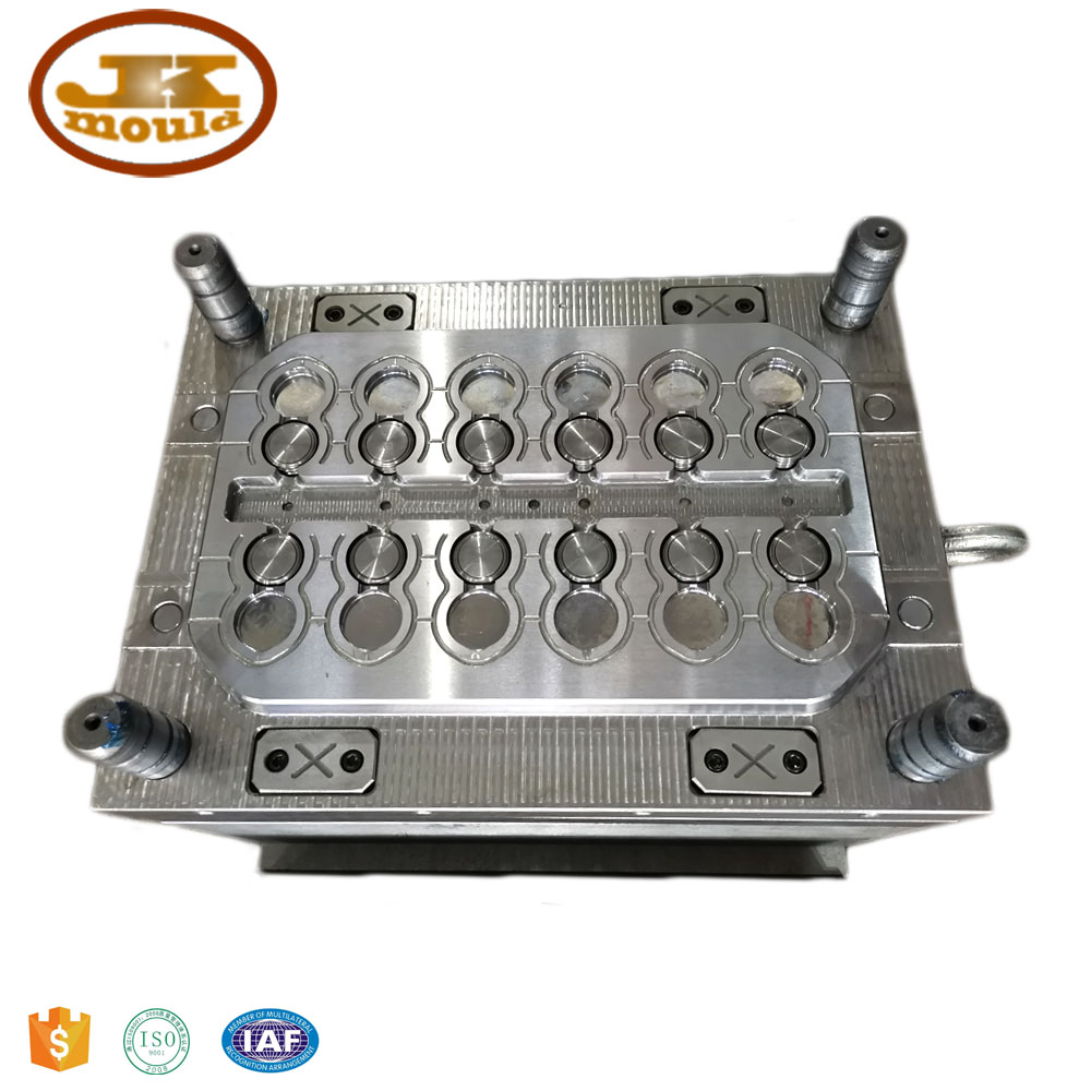 12 Cavity Hot Runner Pet Preform Cap Mold For Flip Top Caps, High ...