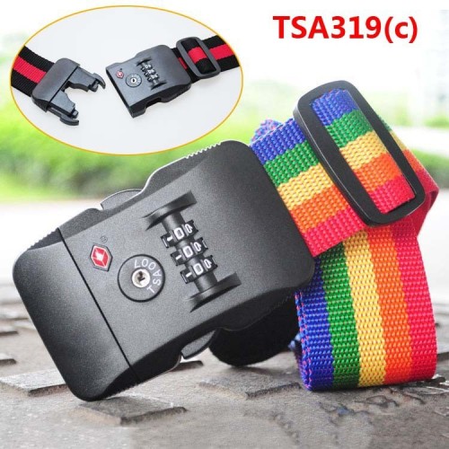 Tsa Luggage Ribbon Belt Digital Lock For International Travel, High ...