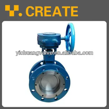 Triple-eccentric High-performance Butterfly Valve With Worm Gear Operated, Bw End Metal Seat ...