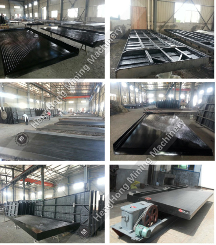 Wolfram Mineral Processing Shaker Gravity Tungsten Ore Concentration