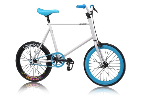 20'' White Fixed Gear Bike/ Single Speed Road Bicycle, High Quality 20 ...