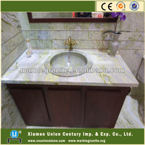 Ming Green Marble Bathroom Vanity Top, High Quality Ming Green Marble Bathroom Vanity Top on ...