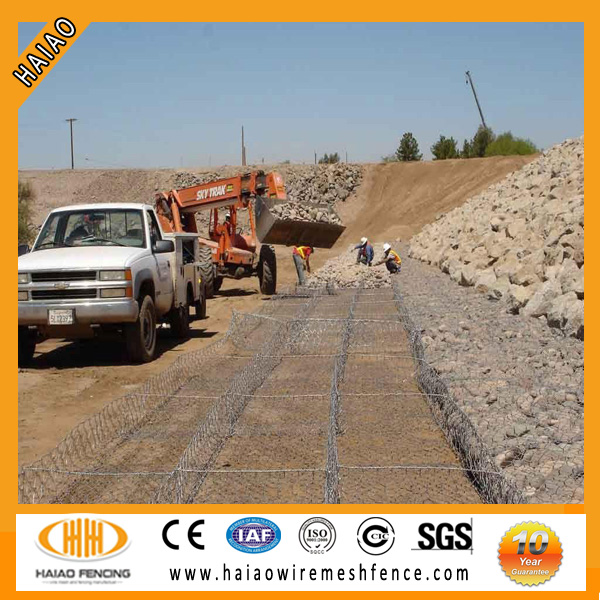 Hexagonal Gabion Box For Flood Control, High Quality Hexagonal Gabion ...