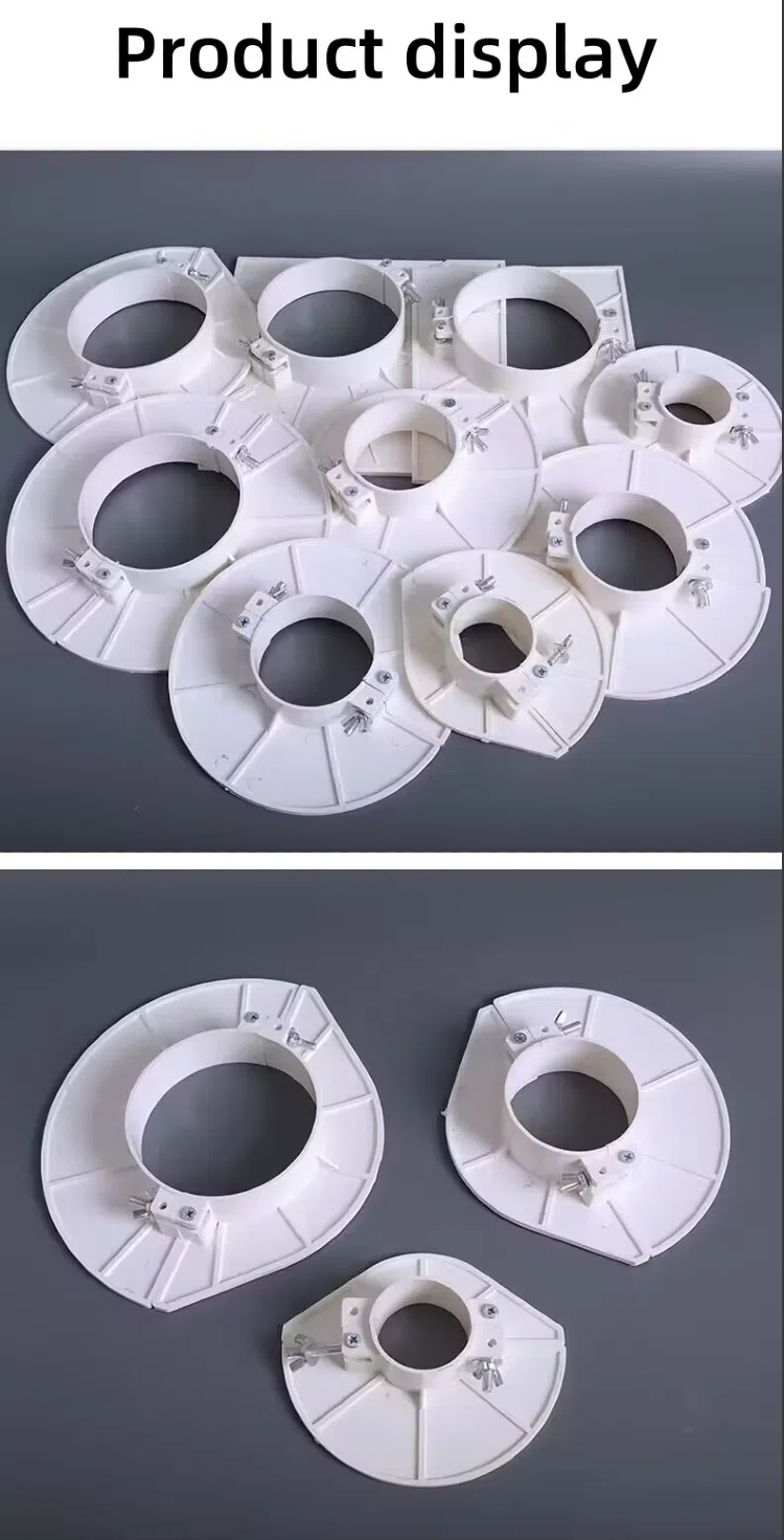 Pvc Pipe Card Patch Template For Drainpipe Thickened Plastic Plumbing ...