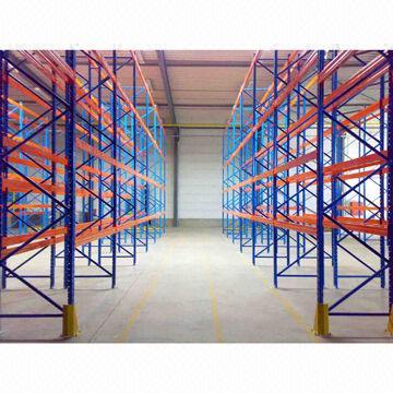 Warehouse Pallet Rack With Three Layers, Suitable For Heavy Storage ...
