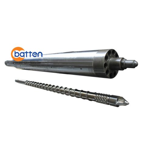 Bimetallic Barrel Screw For Injection Molding Machine Great Quality For ...