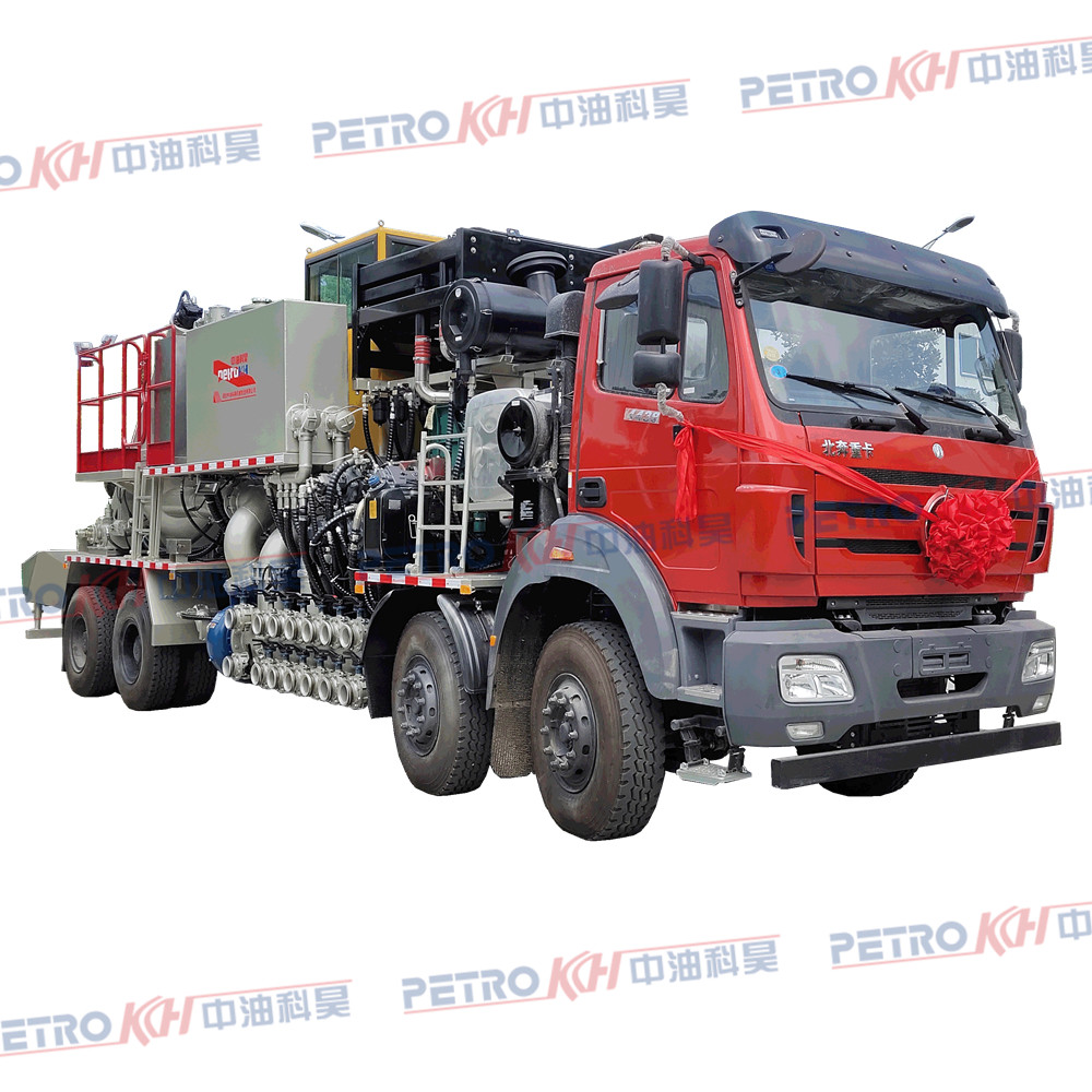 Fracturing Blender Truck For Oil Field, High Quality Fracturing Blender ...