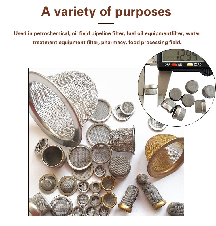 Stainless Steel Wire Mesh Filter Panel For Tap Water And Oil Filtration ...