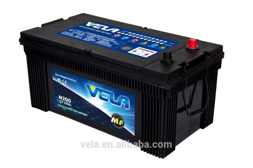Heavy Truck Battery 12v 200ah Lead Acid Battery Mfn200, High Quality ...