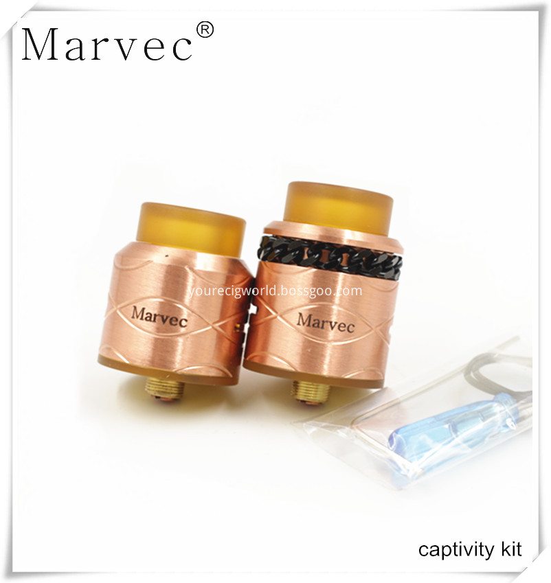 Marvec Captivity วัสดุทำจากทองแดงชุดบุหรี่อิเล็กทรอนิกส์ คุณภาพสูง ...