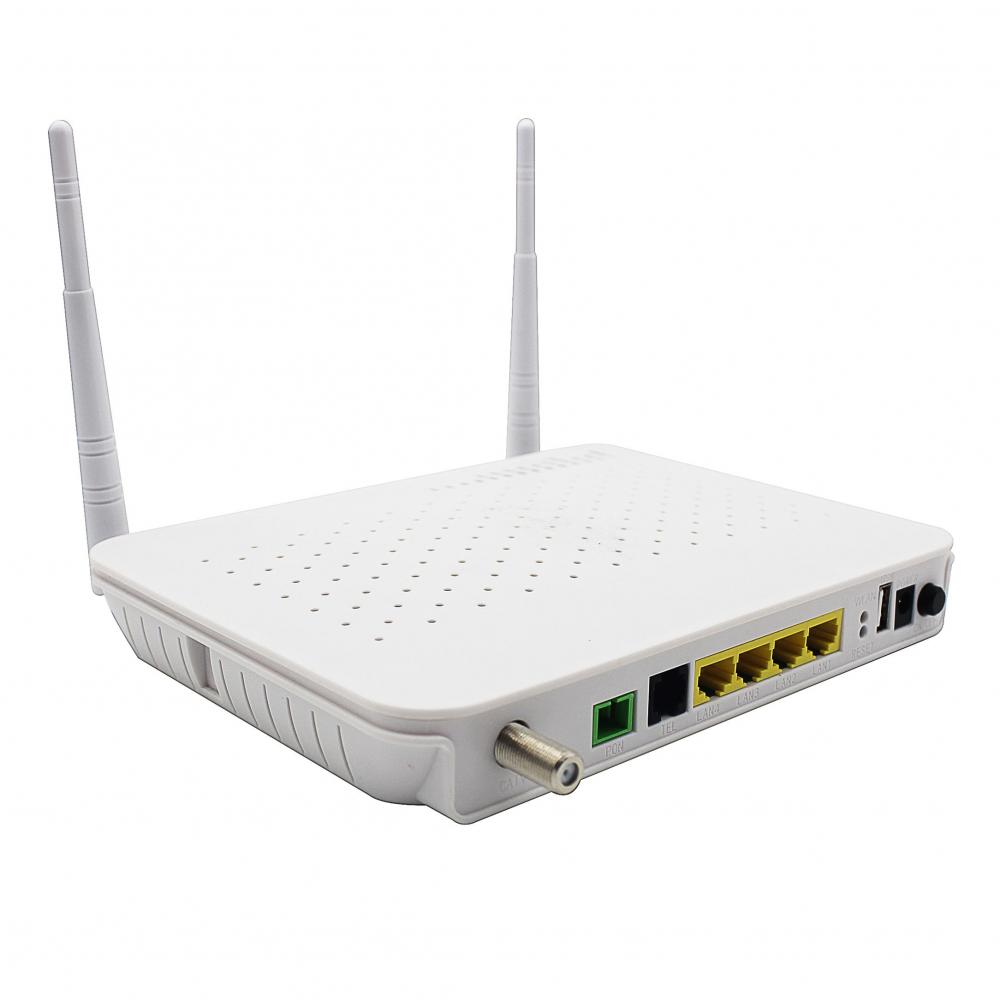 ไฟเบอร์ Gpon Triple Play 4ge Wifi Rf Pots คุณภาพสูง ไฟเบอร์ Gpon Triple ...
