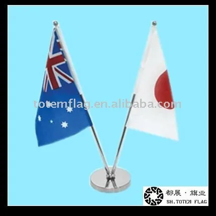 Metal Desktop And Table Top Flag Stand, High Quality Metal Desktop And ...