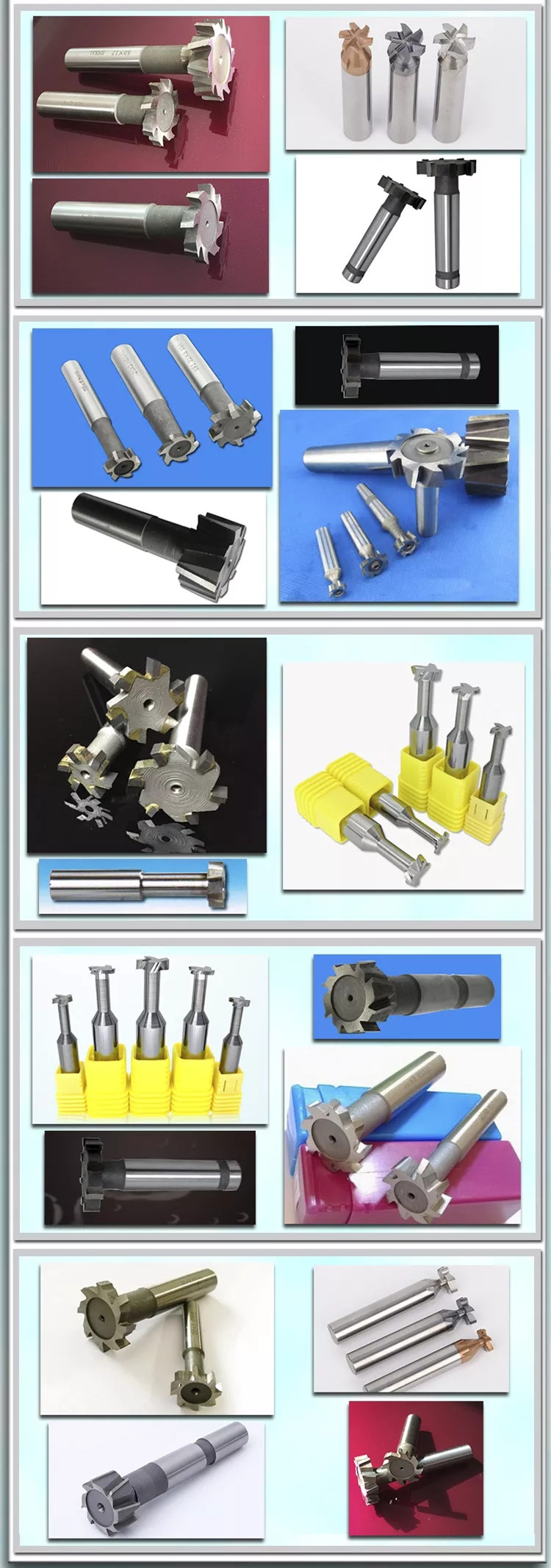 Hss Straight Taper Shank T-slot End Mill Cutter, High Quality Hss ...