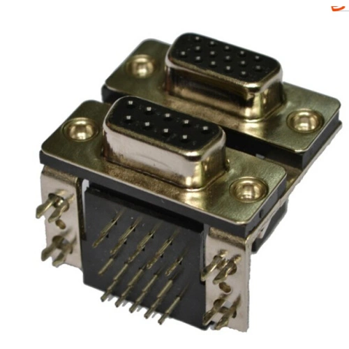 D-SUB PCB Dual Port Right Angle type China Manufacturers Suppliers ...