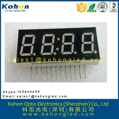 4 Digit Common Cathode Led Seven Segment Display With Good Quality ...