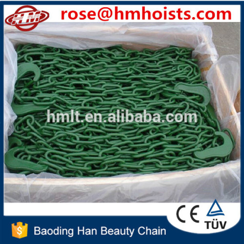 Finishing G80 Long Link Steel Lashing Chain With C Hook, High Quality ...