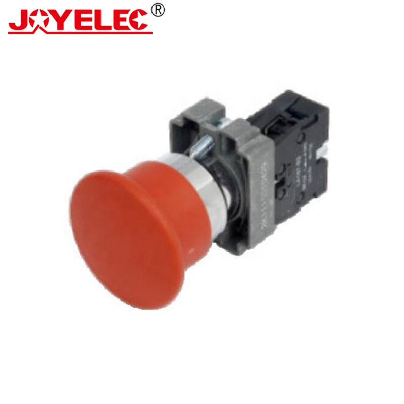 Mushroom Head Push Button Switch La167-b2-bc42 40mm 1no 1nc, High Quality Mushroom Head Push ...