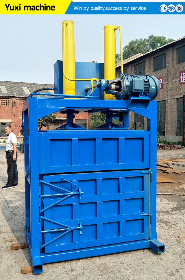 Waste Metal Compactor And Hydraulic Pressure Coco Peat Baler Price For ...