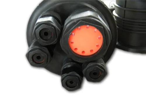 Manhole Fiber Optic Splice Box Dome Mechanical Type With Pp Abs Ip68 ...