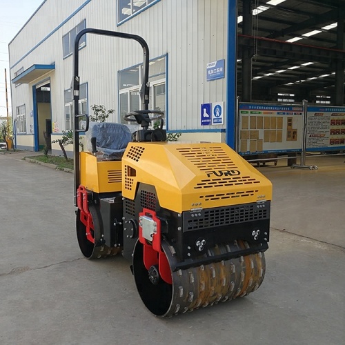 Sheep Foot Hydraulic Double Drum Asphalt Road Roller Compactor Fyl-880 ...