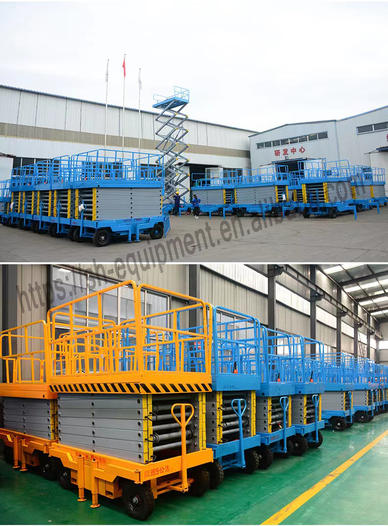 18m Mobile Scissor Lift Working Platform - Lifting Height Solutions ...