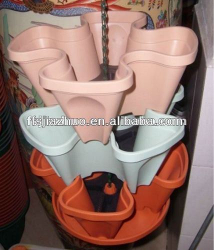 Stackable Plastic Pots ,stackable Planter ,flower Planter Wholesale ...
