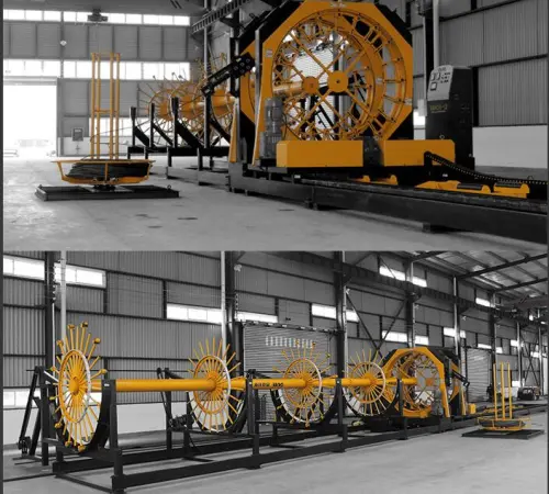 Steel Rebar Cage Making Machine, High Quality Steel Rebar Cage Making ...